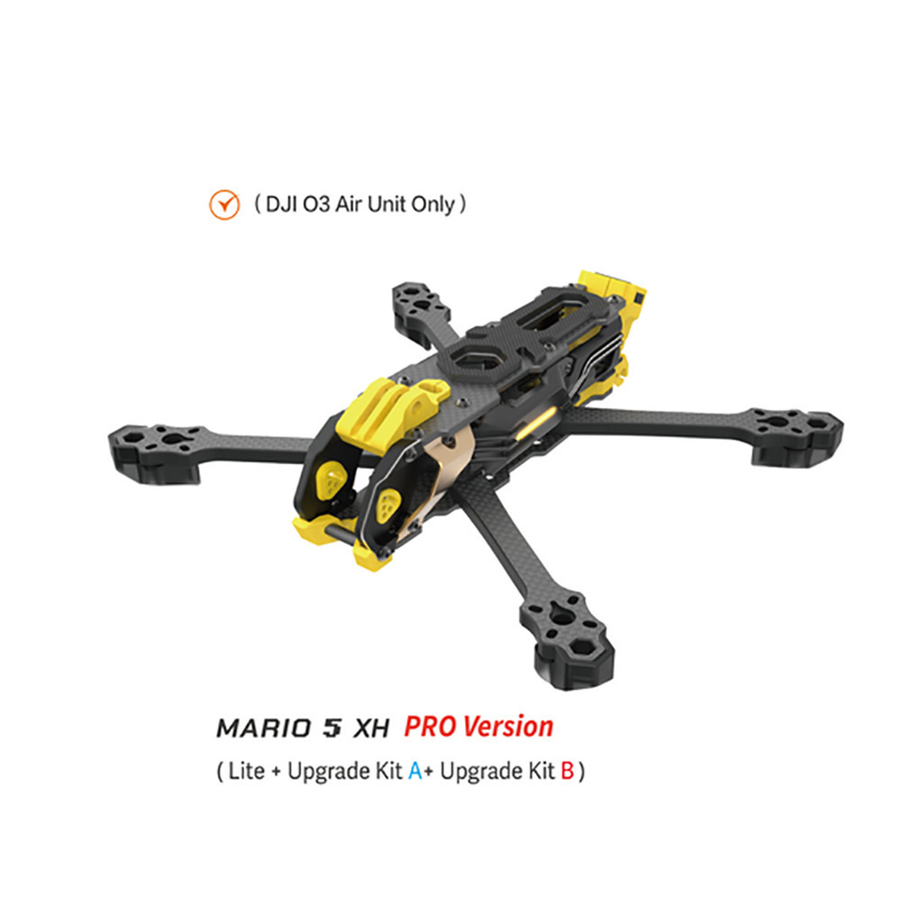 SpeedyBee Mario 5 Frame Kit DC / XH Version with Carbon Fiber Plate FPV ...