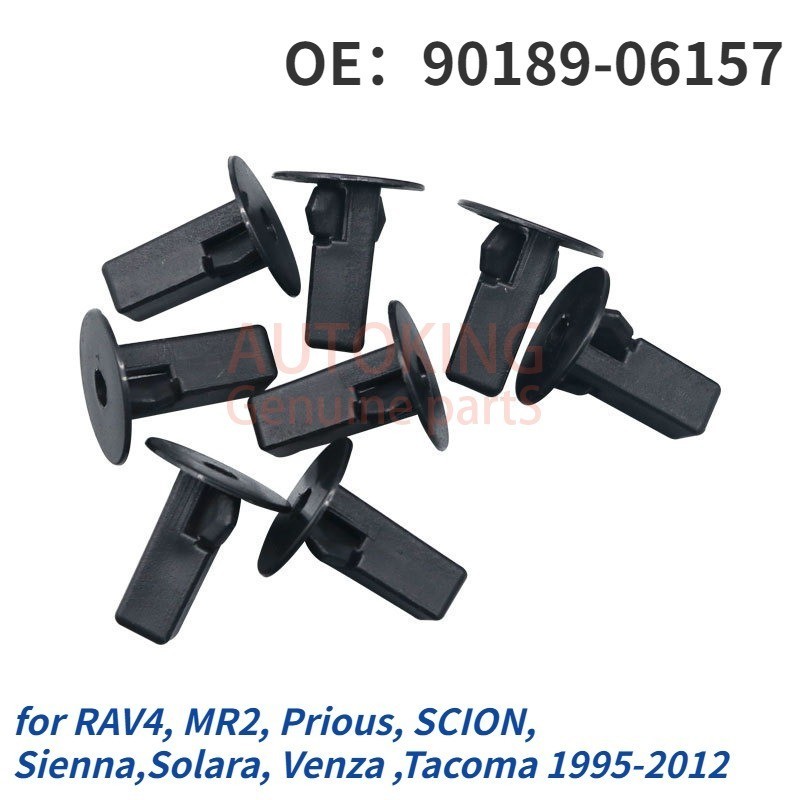 50Pcs Fender Liner Hood Mudguard Screw Grommets Clips fit for TOYOTA ...