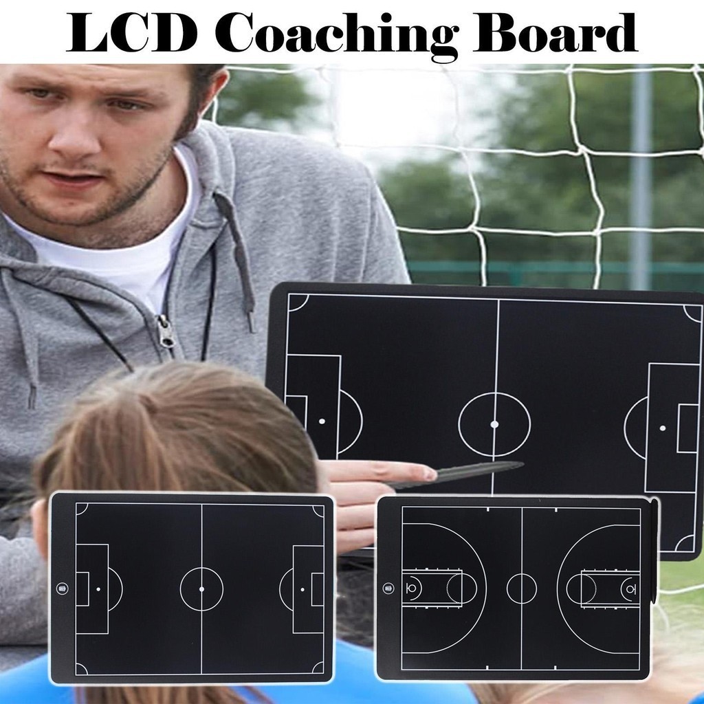 LCD Coaching Board Rewritable Electronic Coach Board with Stylus Pen ...