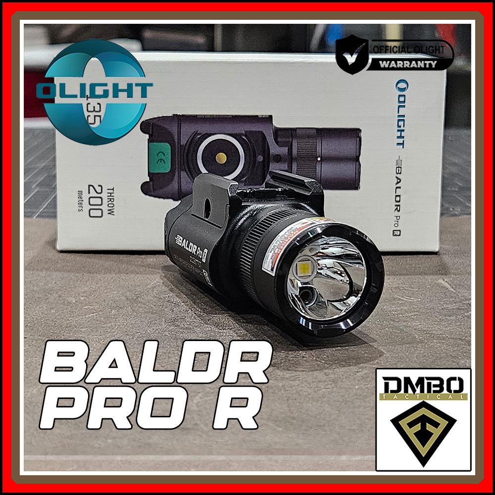 Olight Baldr Pro R LED - 1350 Lumens with Green LSR | Shopee Philippines