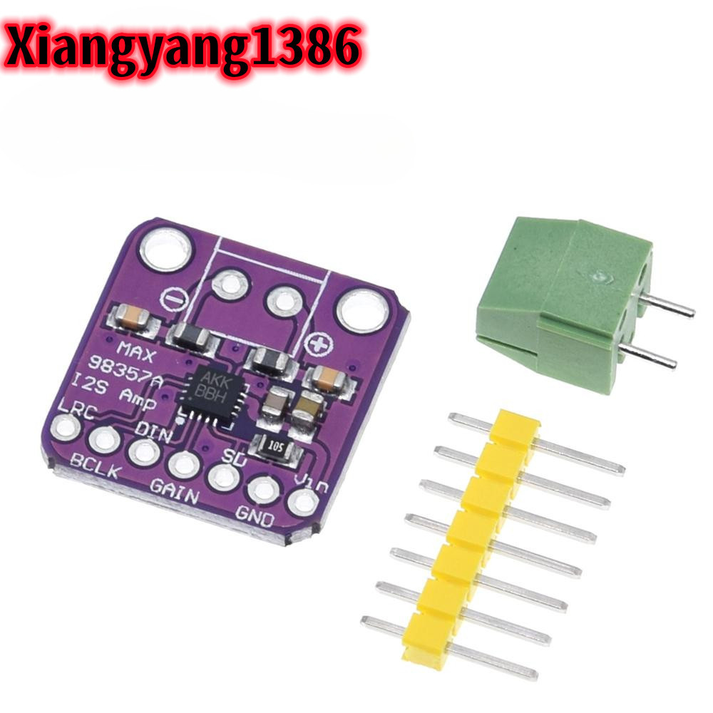 MAX98357 I2S 3W Class D Amplifier Breakout Interface Dac Decoder Module ...