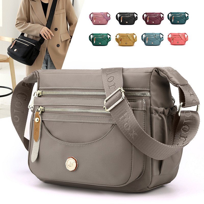 Ready Stock Casual Ladies Shoulder Bag Messenger Bag Multi-Compartment ...