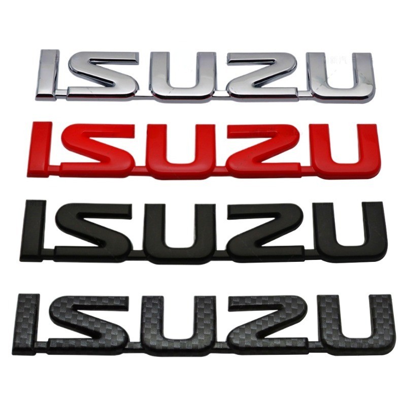 Car Sticker Modification Label for ISUZU ABS Electroplating | Shopee ...