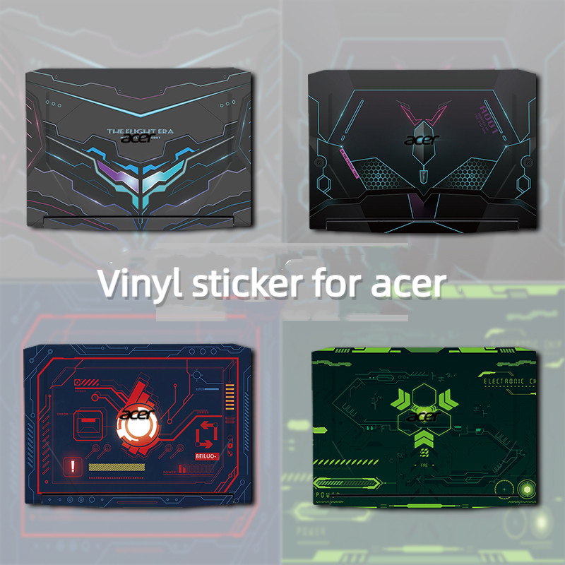 Laptop Skin Decal Personalized Notebook Vinyl Cover Art Protector Decal ...