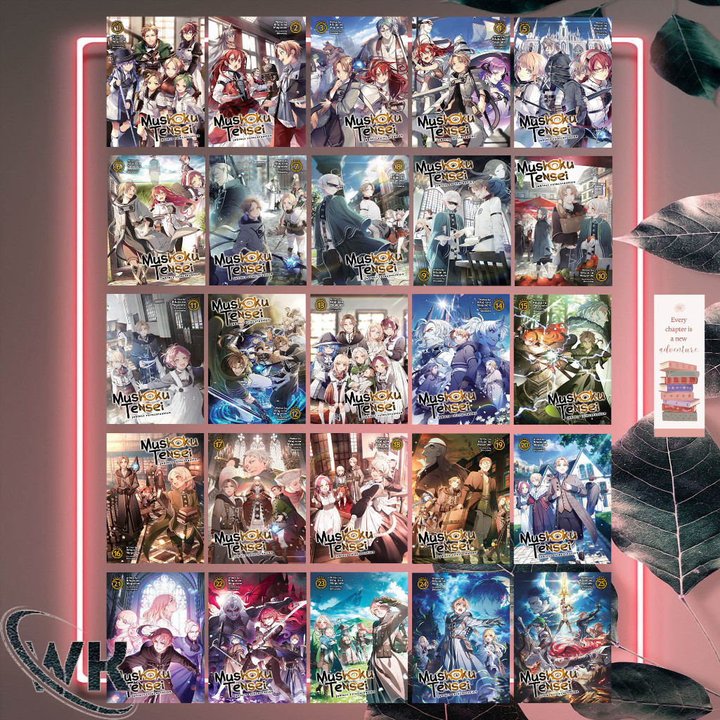 Mushoku Tensei: Jobless Reincarnation (Light Novel) (25 book series ...