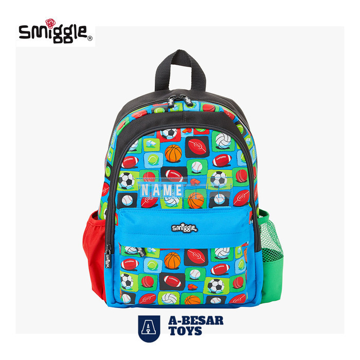 Smiggle Bag Backpack Junior Hi Sky Boy - Original Smiggle Bag | Shopee ...