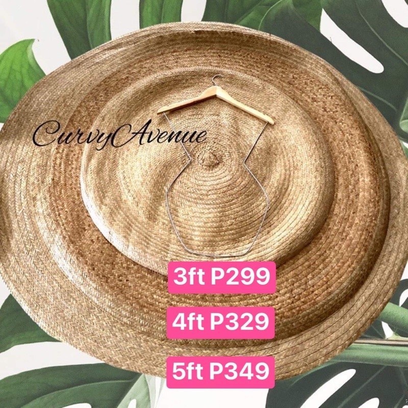 Buri Mat Carpet 3ft 4ft 5ft (Onhand) flatlay Native | Shopee Philippines