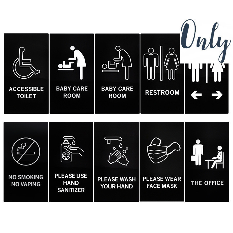 Acrylic Signs Silk Printing House Signs Printing Signs No Smoking ...