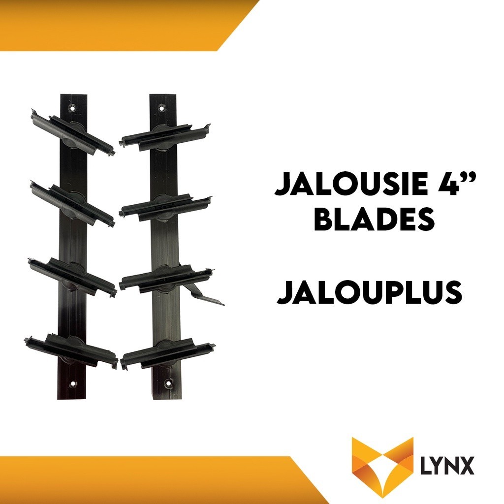 Jalousie Jalouplus 4 Blades for Louver Window 1 Pair | Shopee Philippines