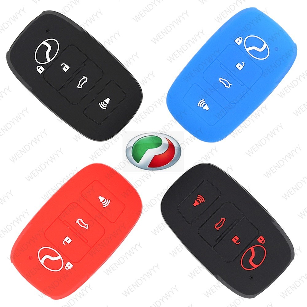 Silicone Cover Keyless Remote Rubber Key Protect Casing For Perodua ...