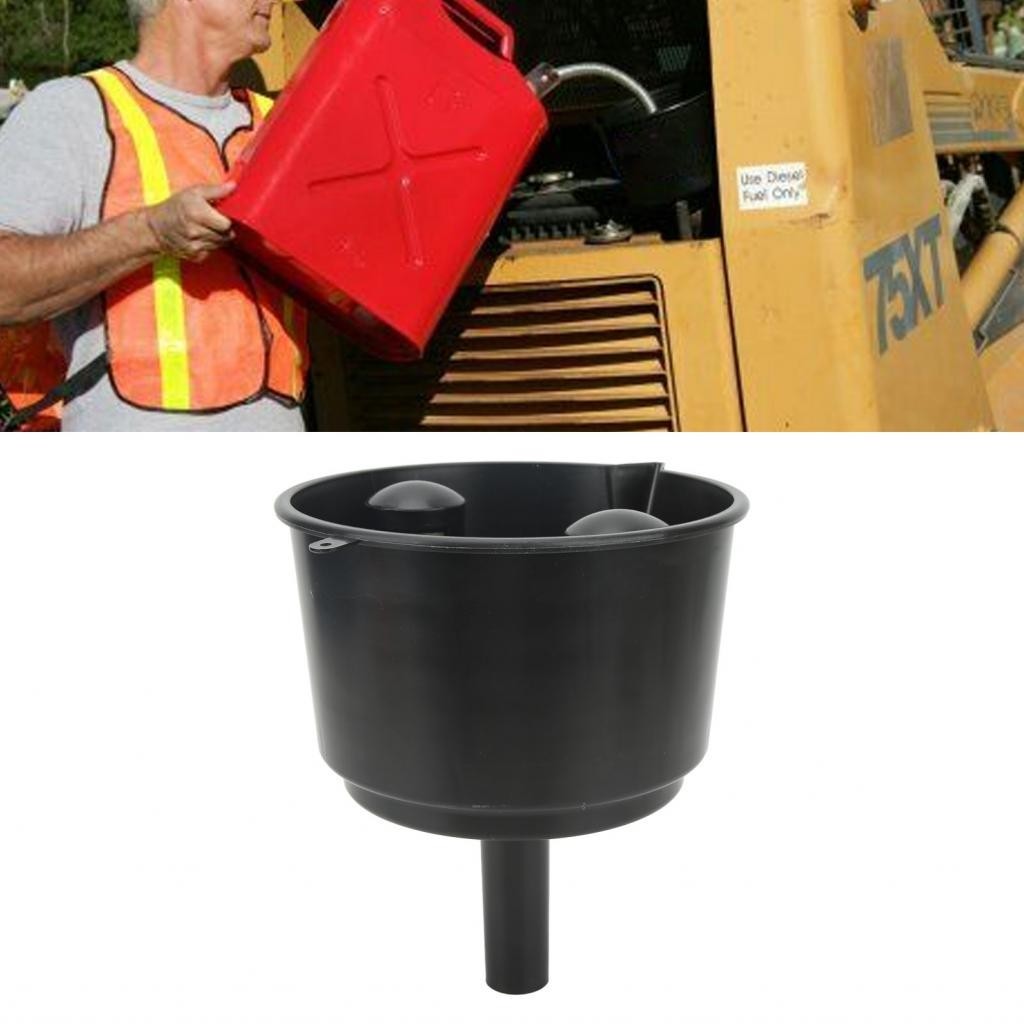 Rubikcube Fuel Filter Funnel Portable Leak Resistant 12 Gallons Large ...
