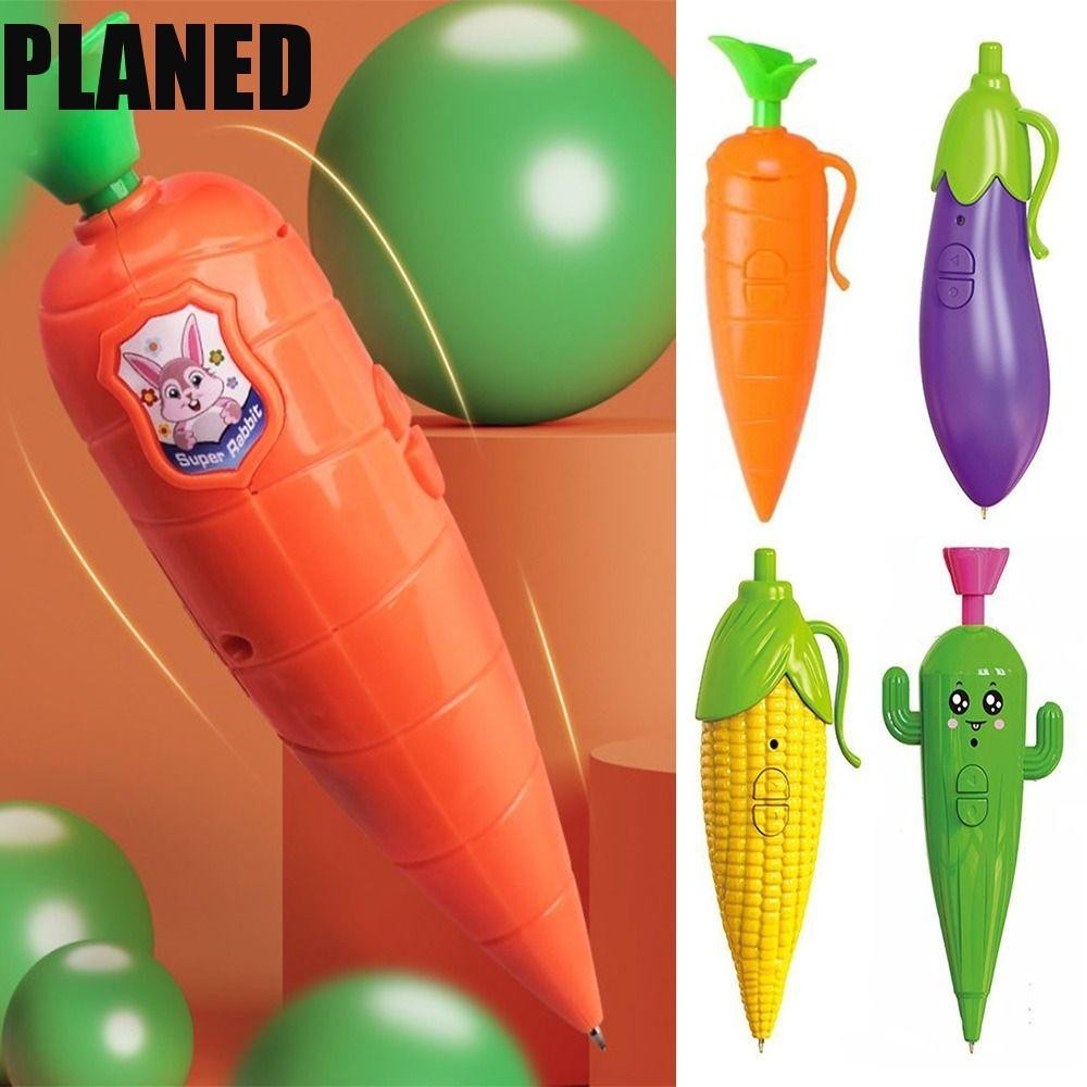 PLANED Funny Voice Recorder Pen, Carrot Eggplant Corn Cactus Cute ...