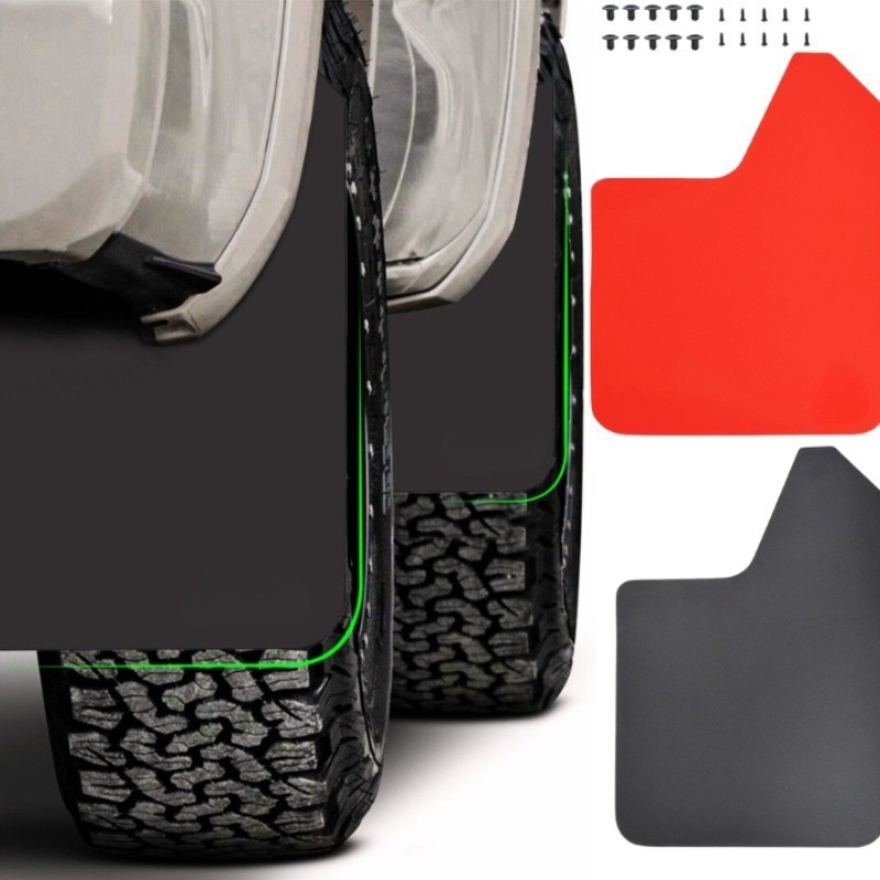 4pcs Universal Big Size Car Splash Guards Mud Flaps Car Mudguards ...