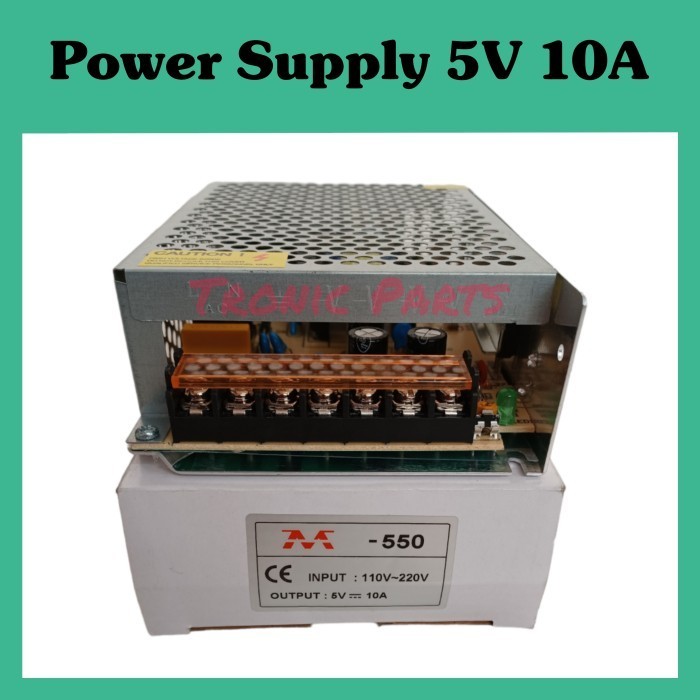 Power Supply 5V 10A PSU Net Adapter 5V Switching HQ | Shopee Philippines