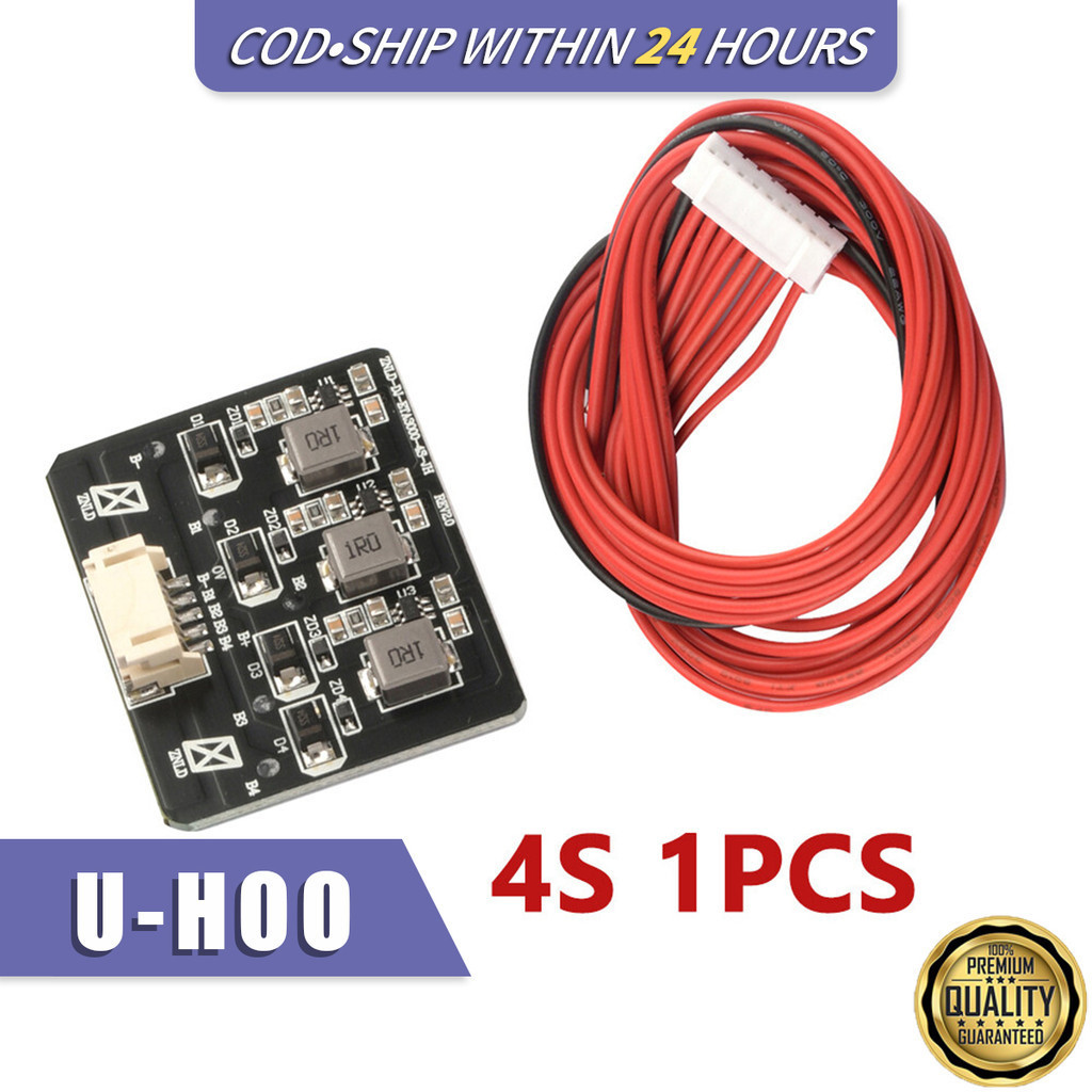 Li-Ion Lifepo4 4S BMS Battery 1.2A Balance Board, 12V Active Balancer ...