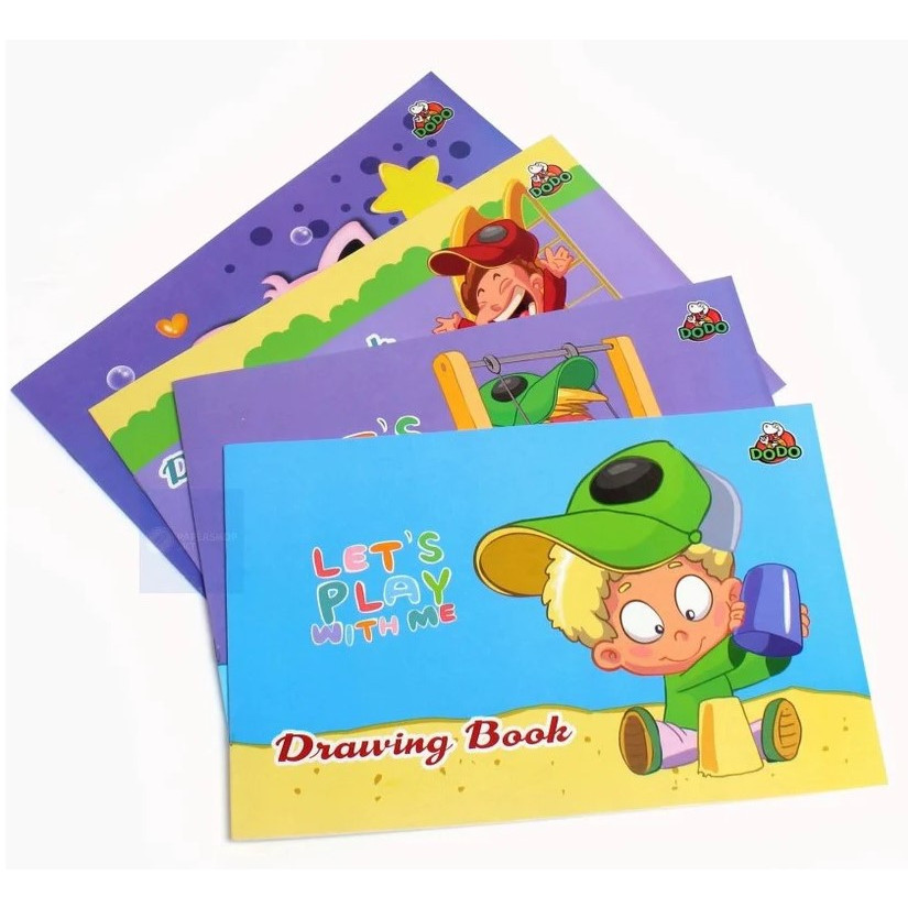 Dodo A4 drawing book Perpack 10 pcs by Sidu | DODO Sidu A4 Drawing Book ...