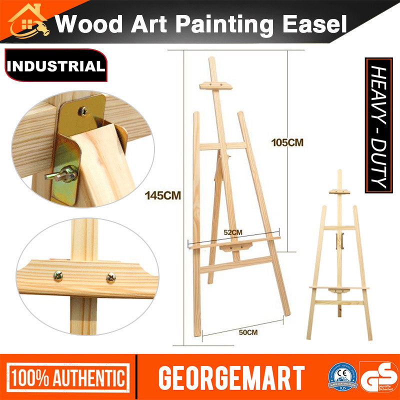 Wooden Easel / Painting Display Stand | Shopee Philippines