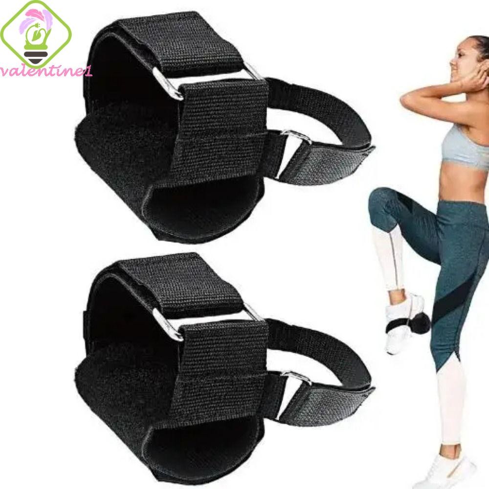 AVALENTINE Dumbbell Foot Strap, Adjustable Ankle Buckle Ankle Weights ...