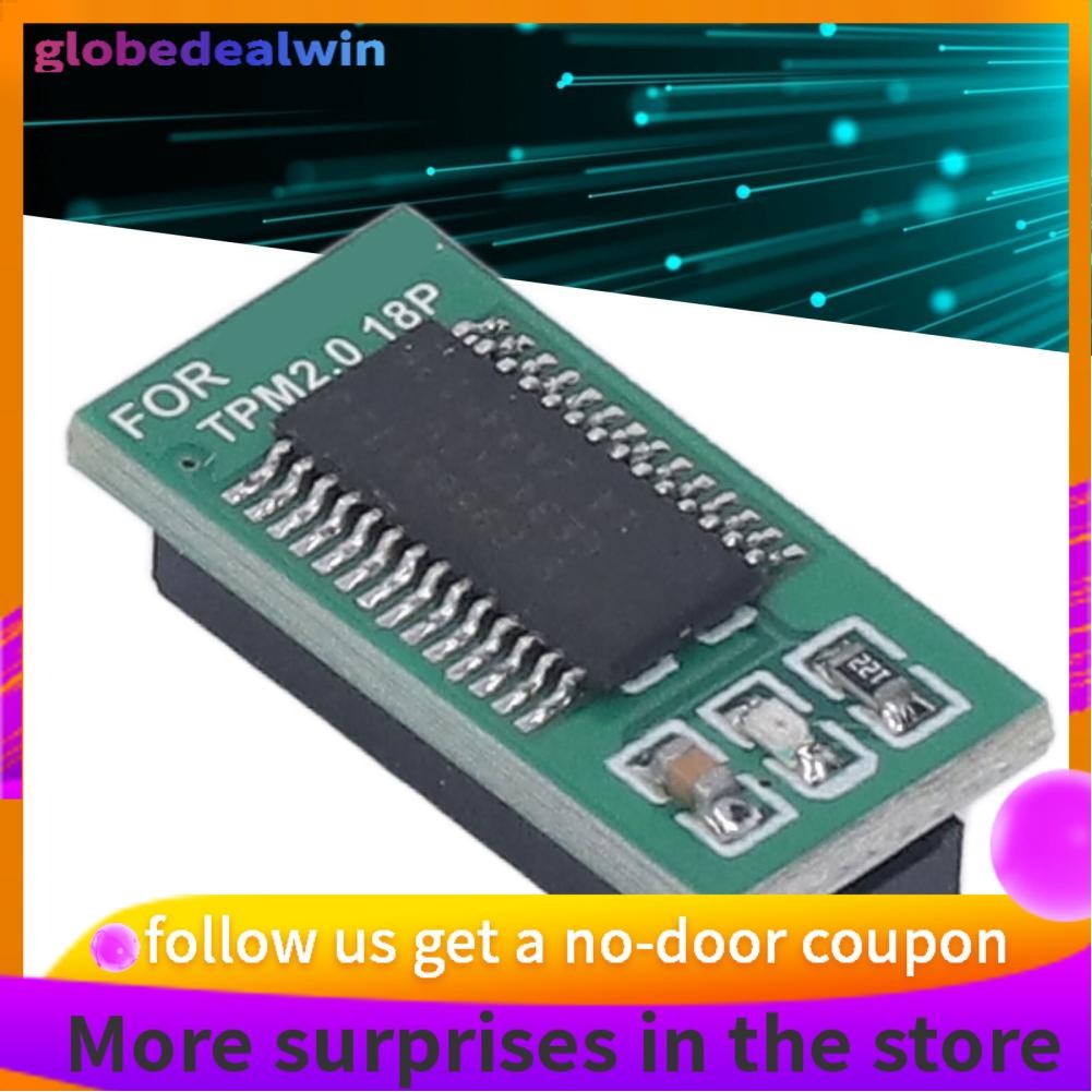Globedealwin TPM 2.0 Security Module Replacement for Damaged Compatible ...
