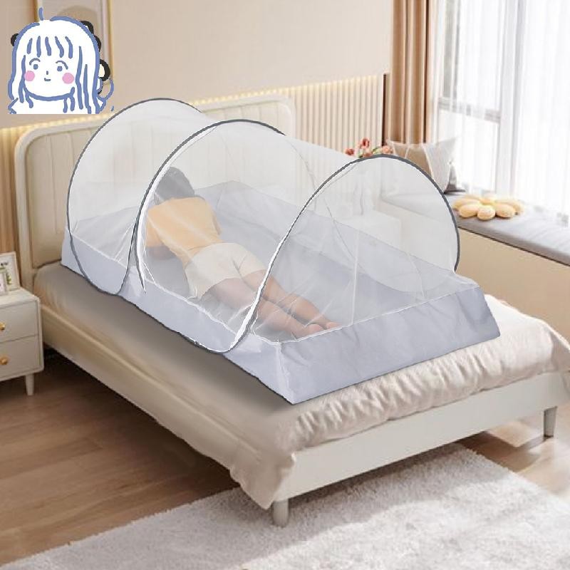 Foldable Mosquito Net Single Bed Children'S Bed Camping Mosquito Net ...