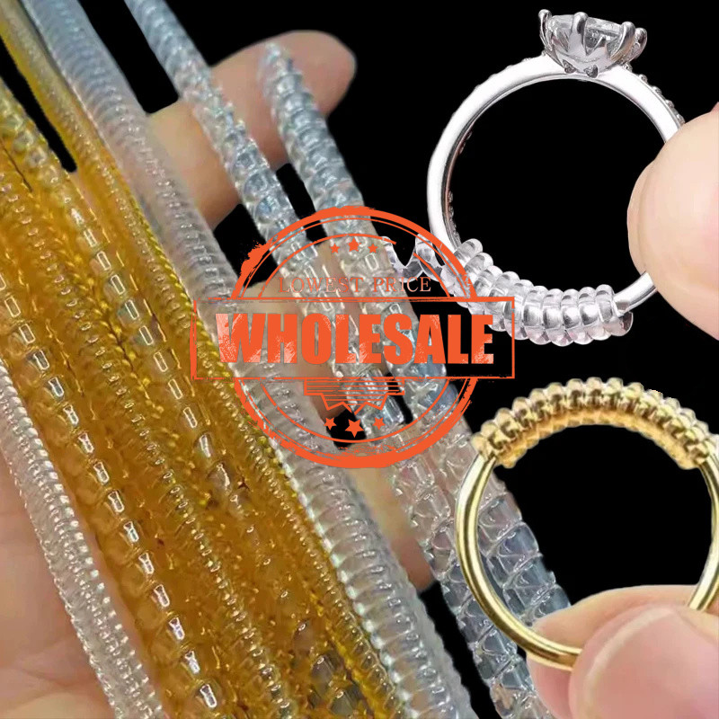 [Best Choice] Ring Size Reducer Tools Spiral Spring Based Rings Adjust ...