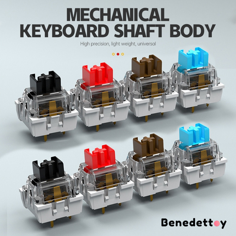 1PC 3pin Switches Mechanical Keyboard Precision Shaft Body Switch ...