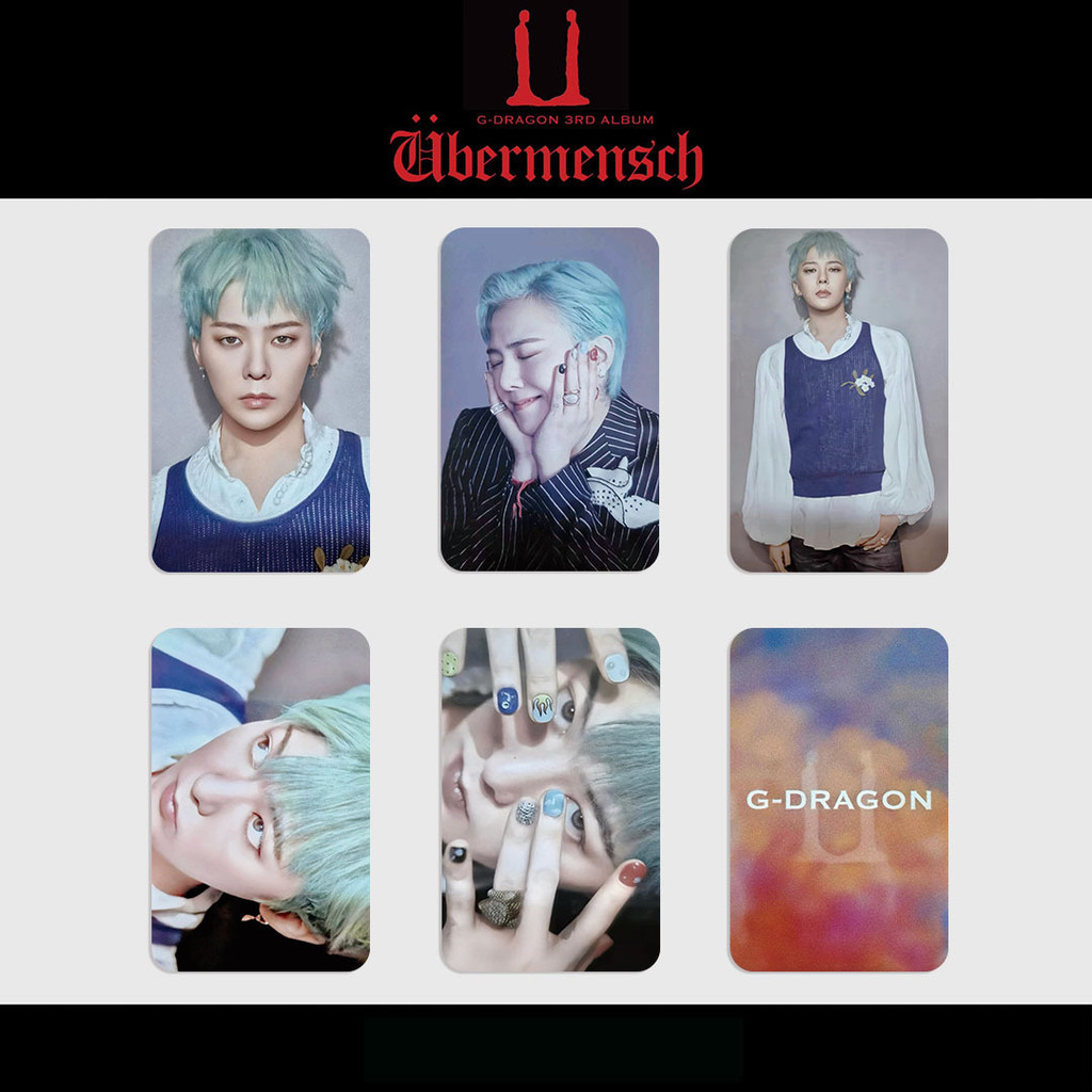 G-dragon [ bermensch] Offline Exhibition Card Postcard Album Card Kwon ...