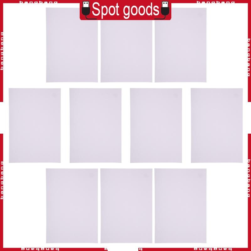 Bang 10 Pcs Iron on Inkjet Heat Transfer Printing Paper for T Shirts A4 ...