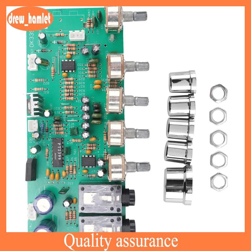 Digital Microphone Amplifier Tone Board PT2399 Karaoke Reverb ...