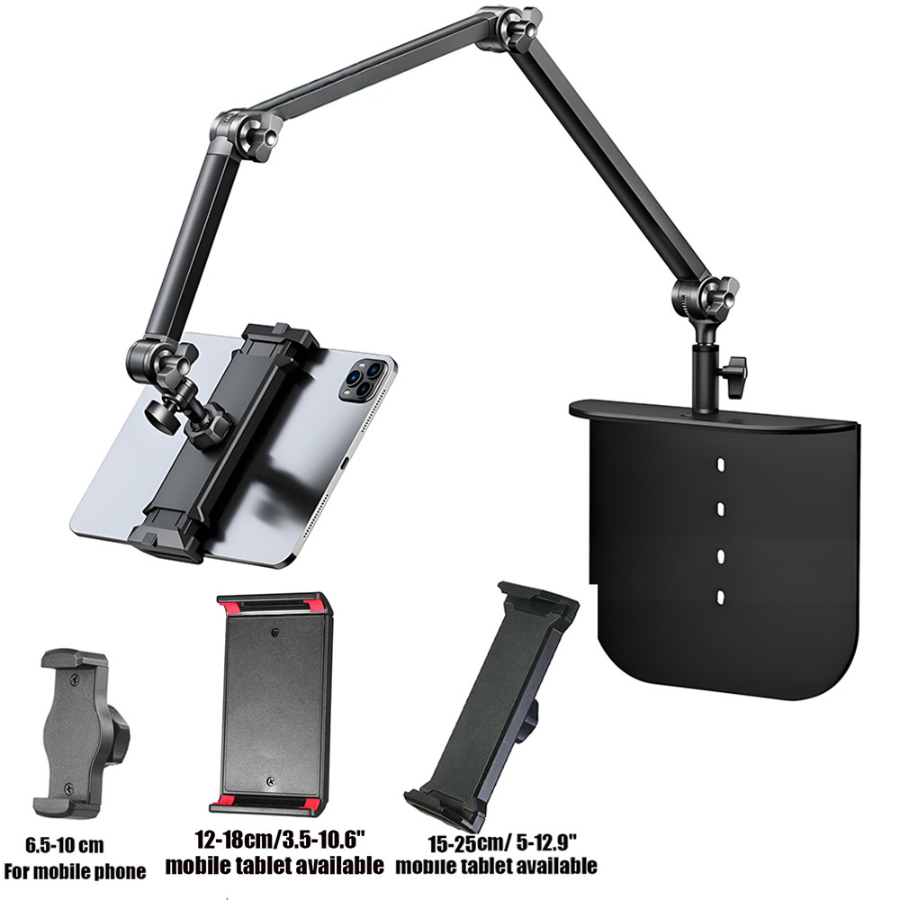 Invisible Base Folding Tablet Stand Live Bedside Lazy Cell Phone Holder ...