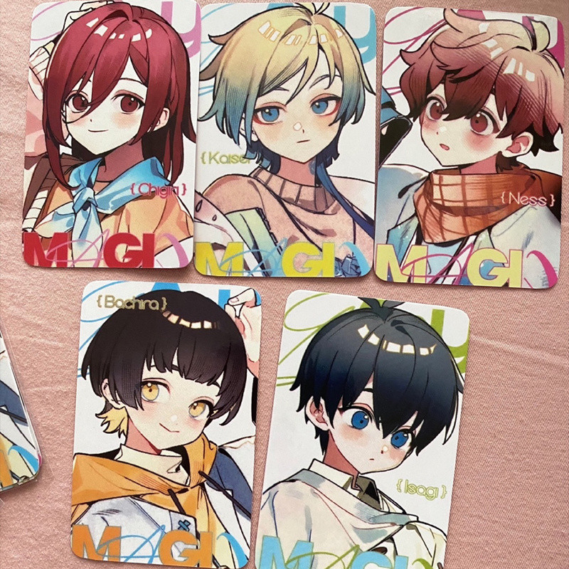 5Pcs/Lot Anime BLUE LOCK Chigiri Hyoma Michael Kaiser Bachira Meguru ...