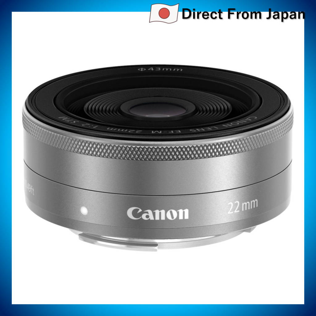 Canon EF-M 22mm f/2.0 STM Lens (Silver). | Shopee Philippines