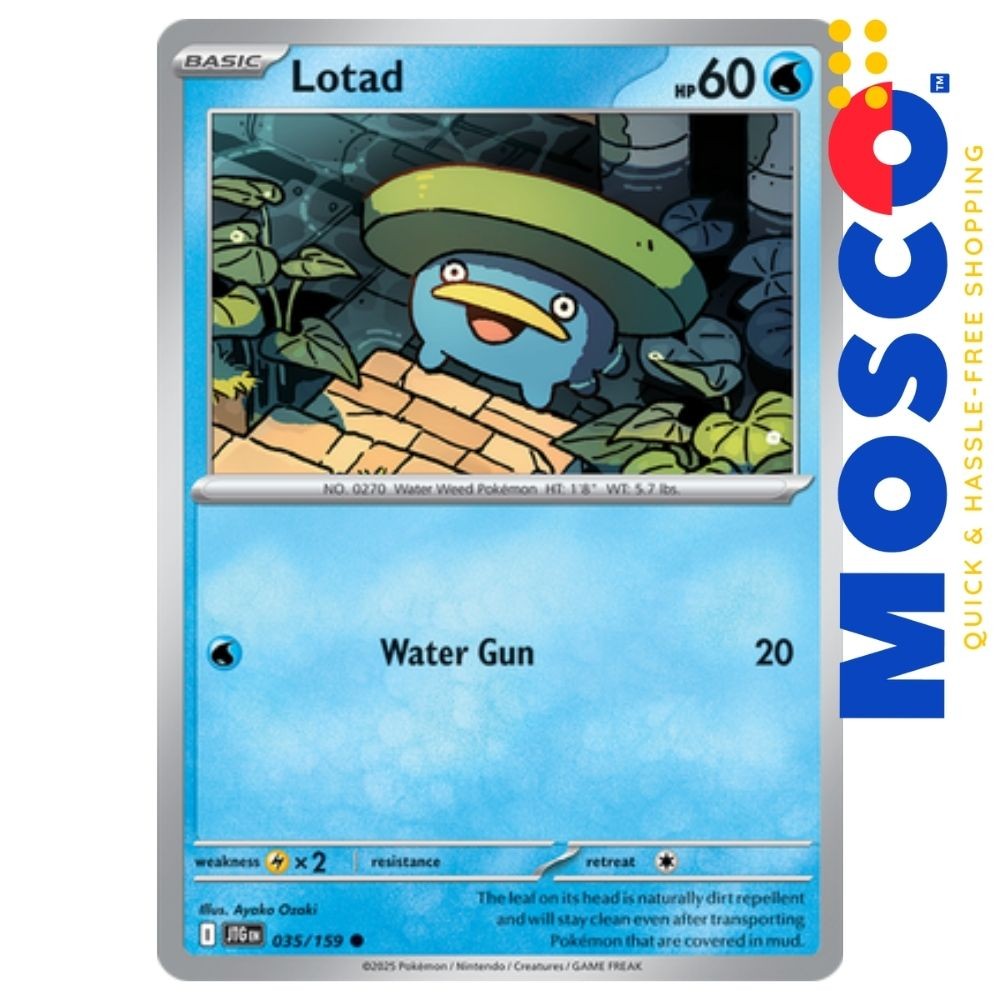Lotad - 035/159 Journey Together | Pokemon TCG | Shopee Philippines