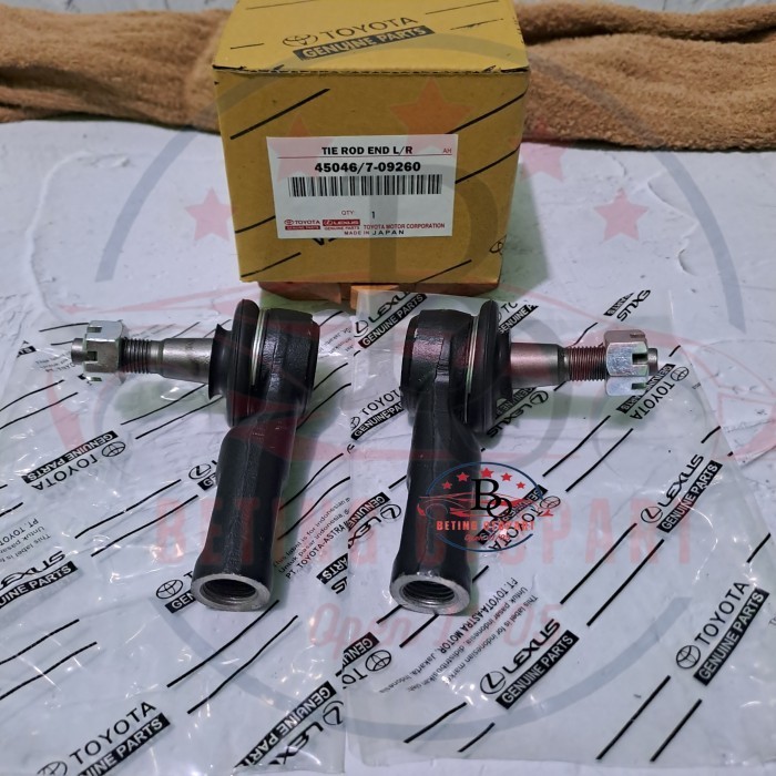 Tie ROD END 1SET L/R TOYOTA KIJANG INNOVA HILUX 2004-2015 ORIGINAL ...