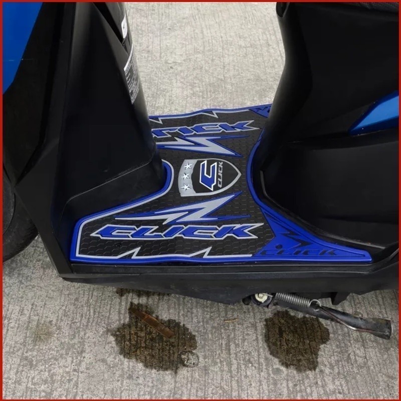 Honda Beat Fi Rubber Matting With Bolts Motorcycle Honda Click 125 150 ...