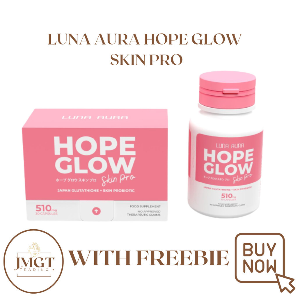 Luna Aura Hope Glow Skin Pro 510Mg 30 Capsule Probiotic | Shopee ...
