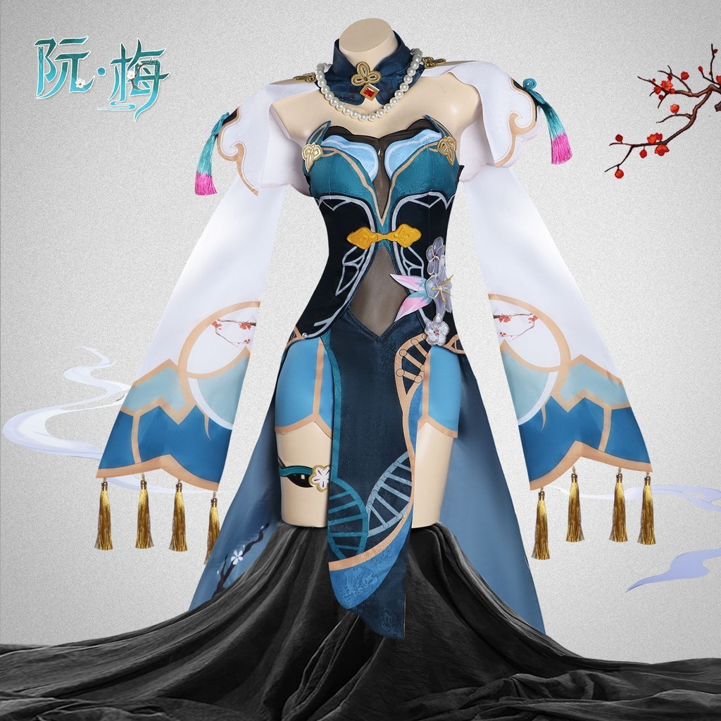 Anime Honkai: Star Rail Ruan Mei cosplay clothing Game characters Ruan ...