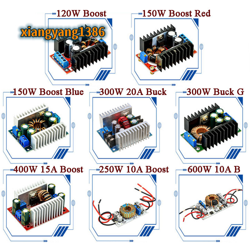 DC-DC 120W / 150W / 250W / 9A 300W / 300W 20A / 400W 15A / 600W 10A ...