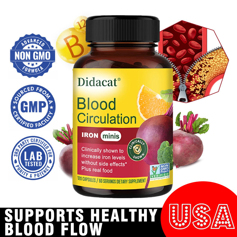 Blood Builder, Iron Mini, Cellular Energy Support, Promotes Normal Red ...