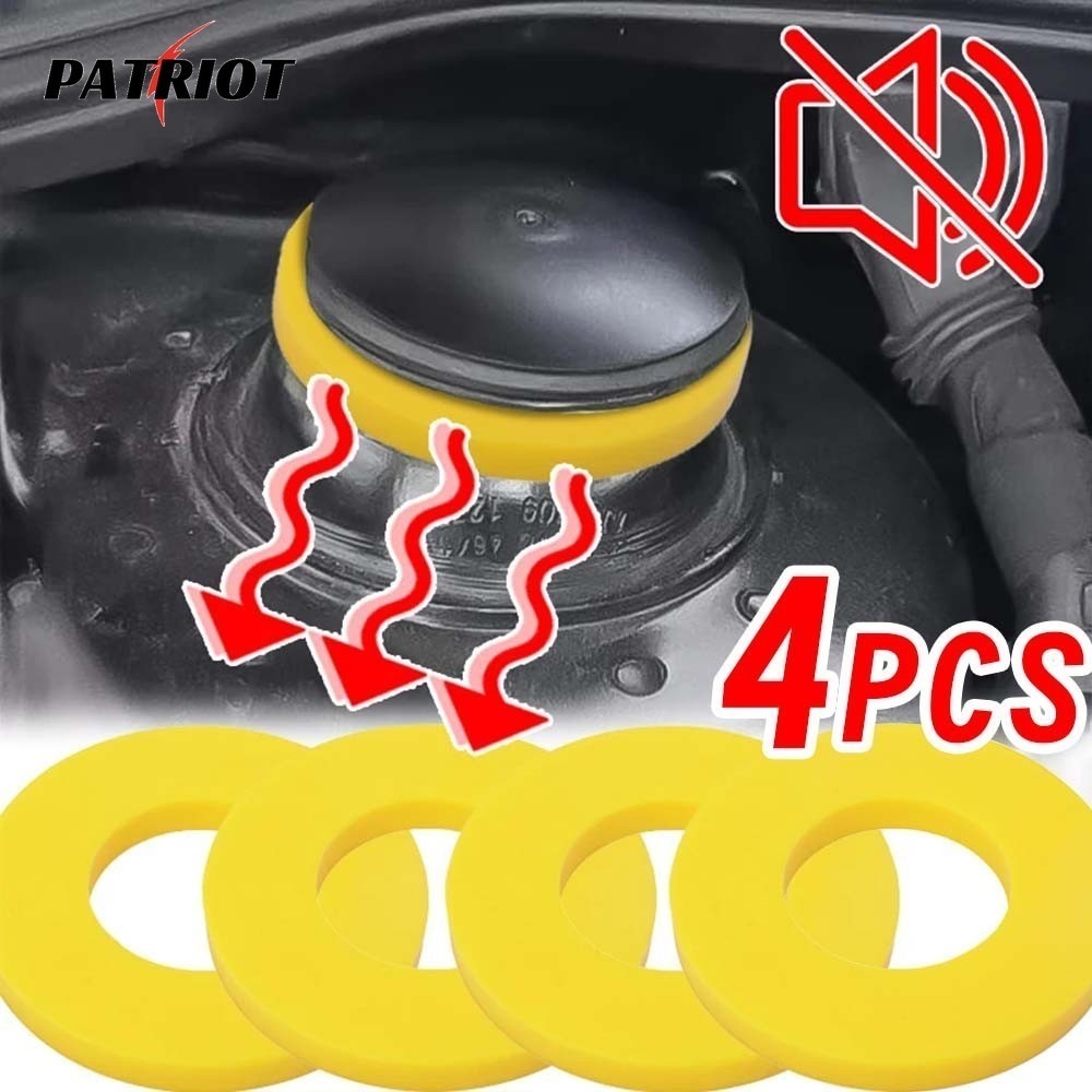 4PCS Car Front Hood Strut Top Rubber - Mount Tower Gaps Suspension ...