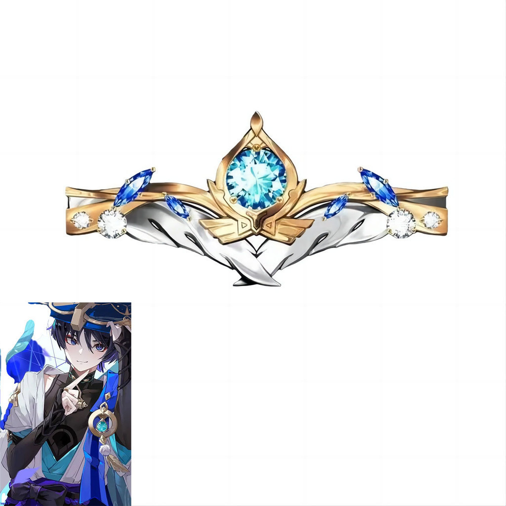 Anime Game Genshin Impact Wanderer Themed Cosplay Ring Unisex ...