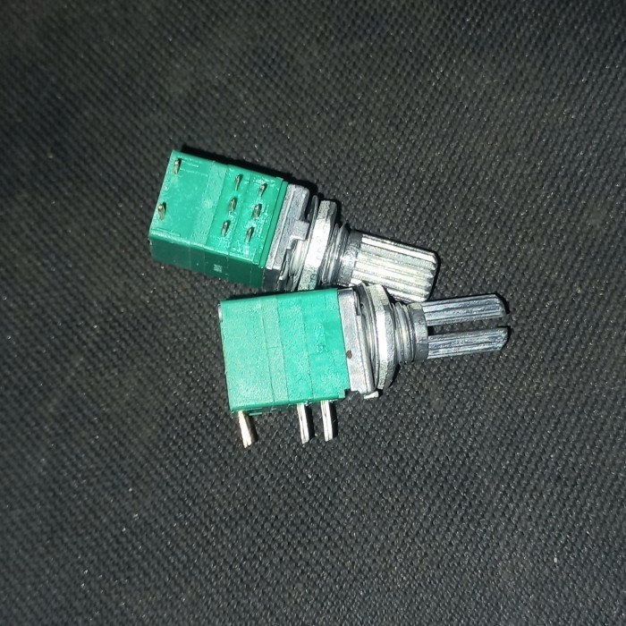 HIJAU Potentio stereo on off switch 50k green 8pin potentiometer 8 pin ...