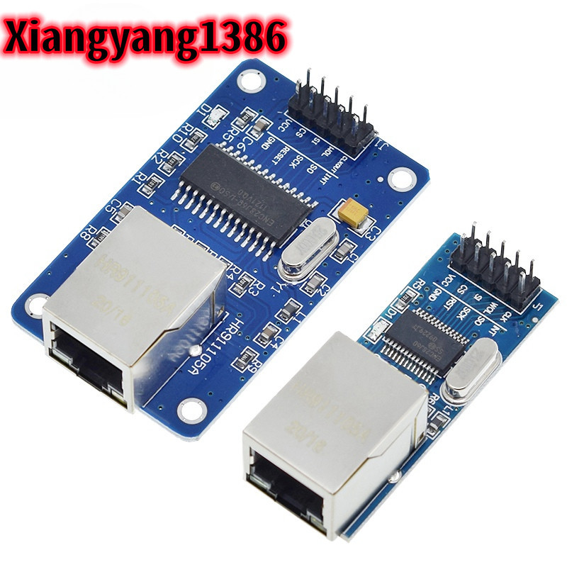 ENC28J60 SPI interface network module Ethernet module (mini version) for arduino | Shopee ...