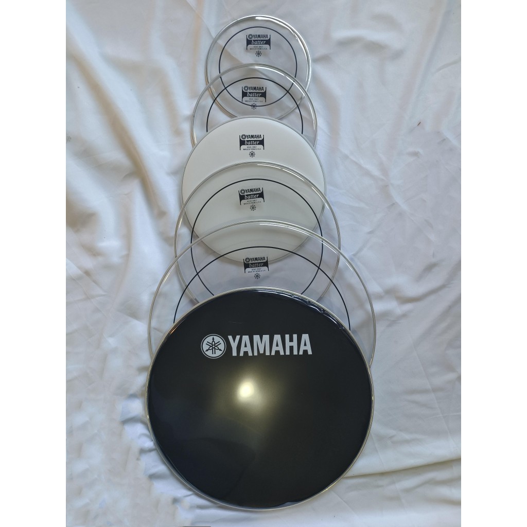 Yamaha Double Transparent Oil Skin Drum Skin 10/12/13/14/53.3/73.3cm ...