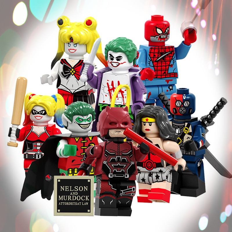 Movie Mini Character Marvel Heroes Series Assemble Mini Building Block ...