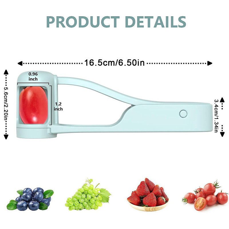 Grape Cutter For Toddlers, Grape Slicer for Baby Stainless Steel Blade ...