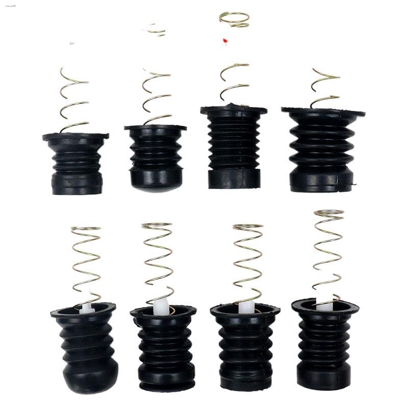Double-barrel washing machine water block drain valve spring semi ...