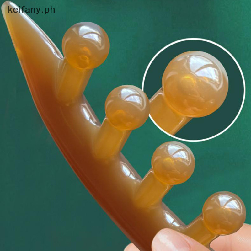 keifany Head Massage Comb Guasha Stick Shark Comb Head Body Pressure ...