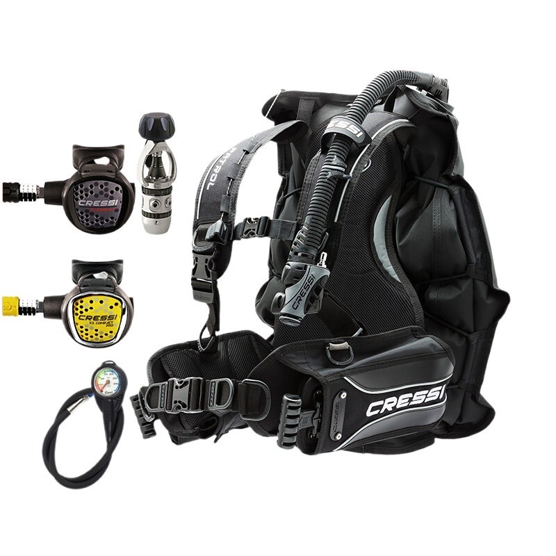 Italy PATROL Scuba deep dive suit diving equipment BCD backflight ...