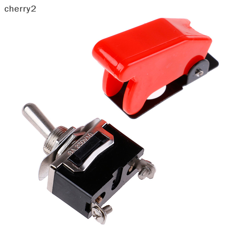 [Cherry] Toggle Switch Cover ON/OFF Switch Metal Lever Car Dash Light ...